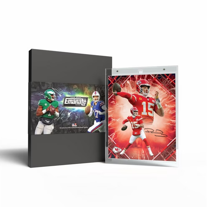 2025 Under Wraps Emanate NFL Autographed Collectible Photo Mystery Box ...