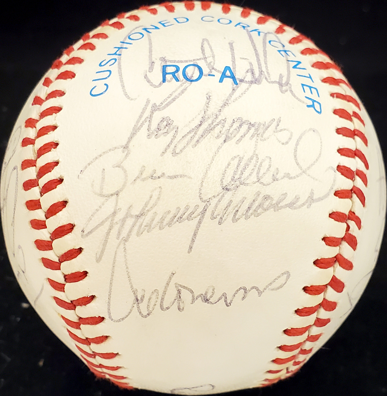 1983 Seattle Mariners Autographed Official AL Baseball With 26 Total ...