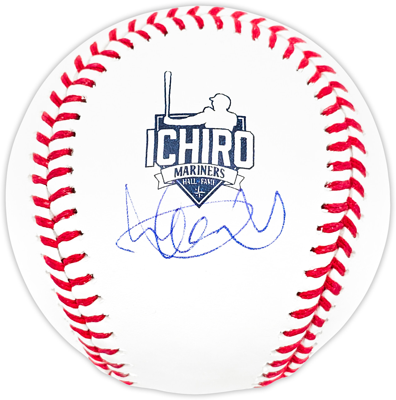 Ichiro Suzuki Autographed Official Seattle Mariners Hall of Fame HOF ...