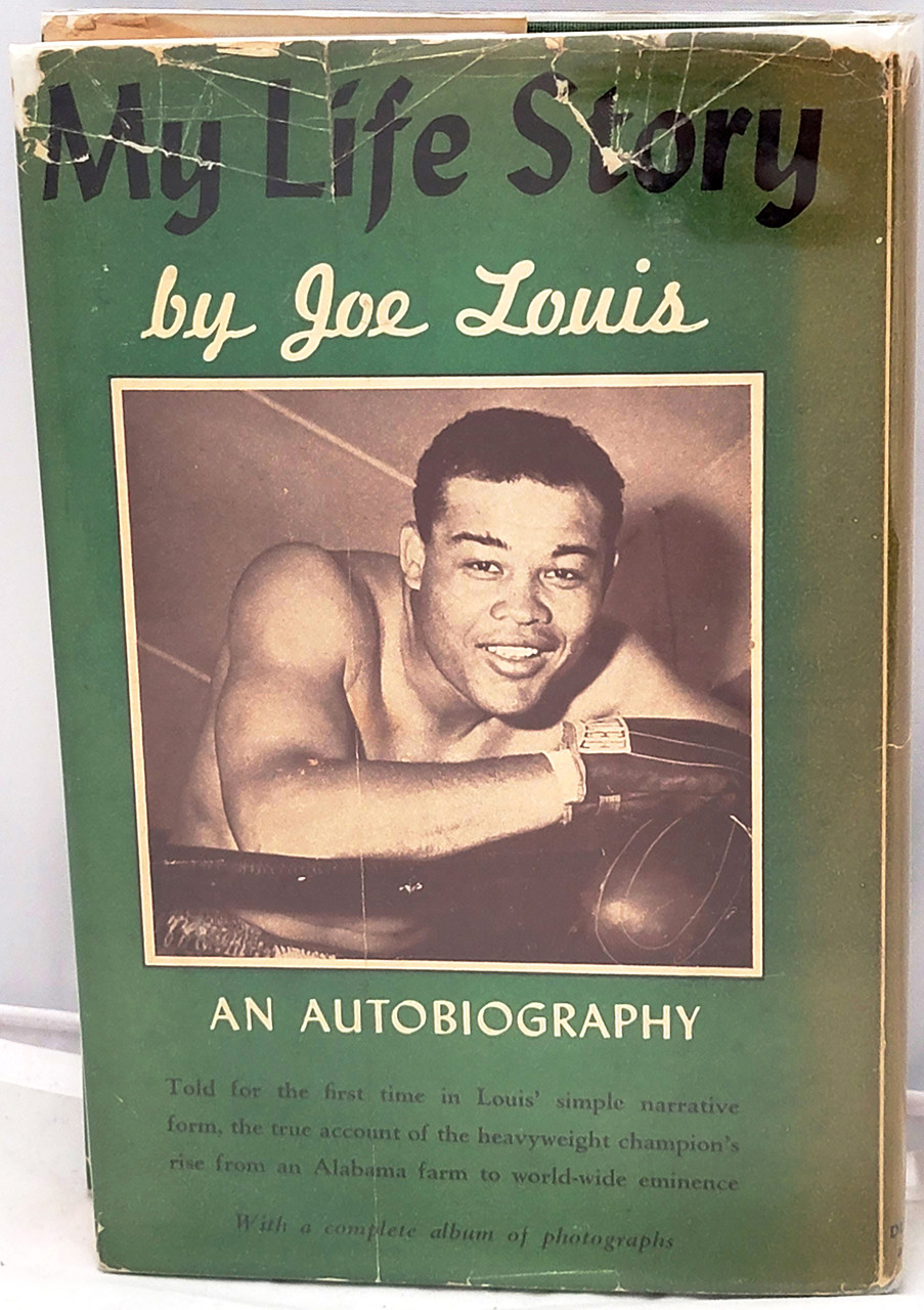 Joe Louis Autographed My Life Story Autobiography Book Heavyweight ...