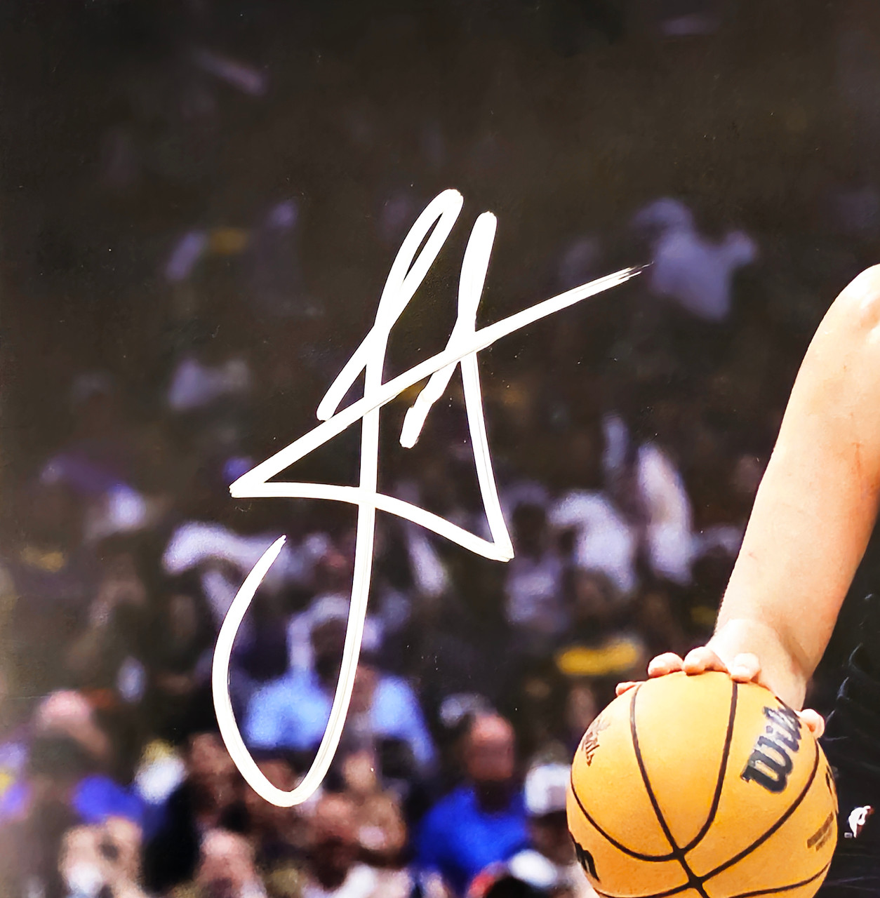 Nikola Jokic Autographed 16x20 Photo Denver Nuggets 2023 NBA Finals JSA ...