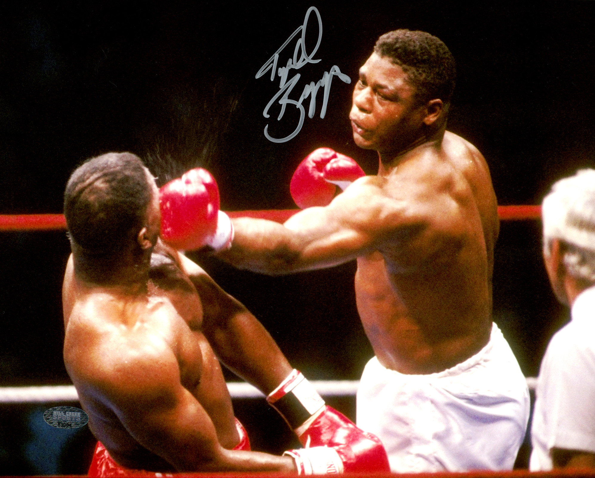 Tyrell Biggs Autographed 8X10 Photo MCS Holo Stock #208955 - Mill Creek ...