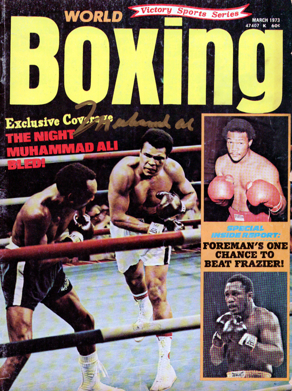 Muhammad Ali Autographed Boxing World Magazine Vintage PSA/DNA #H47564 ...