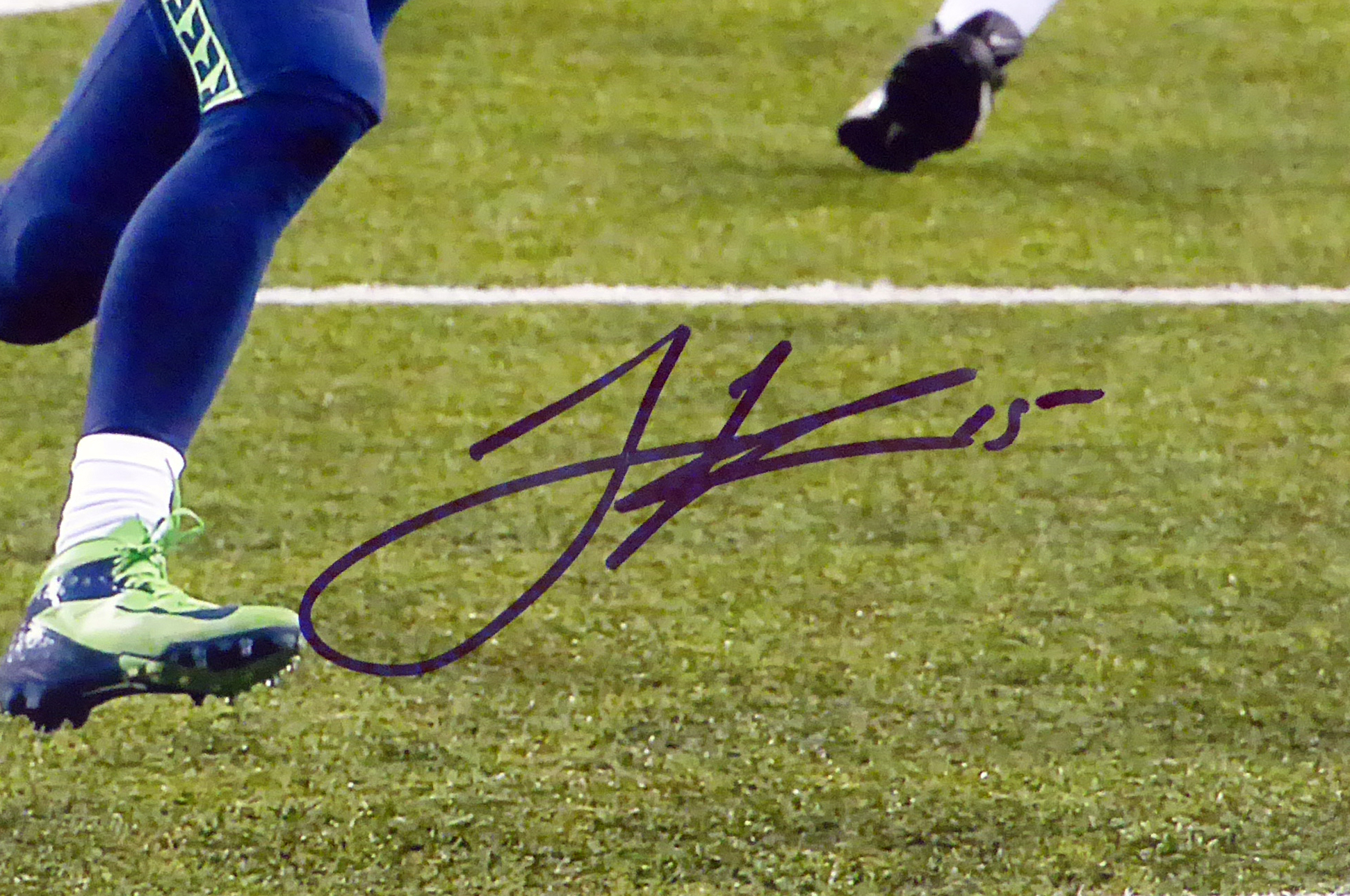 Jermaine Kearse Autographed 16x20 Photo Seattle Seahawks SB XLVIII TD ...