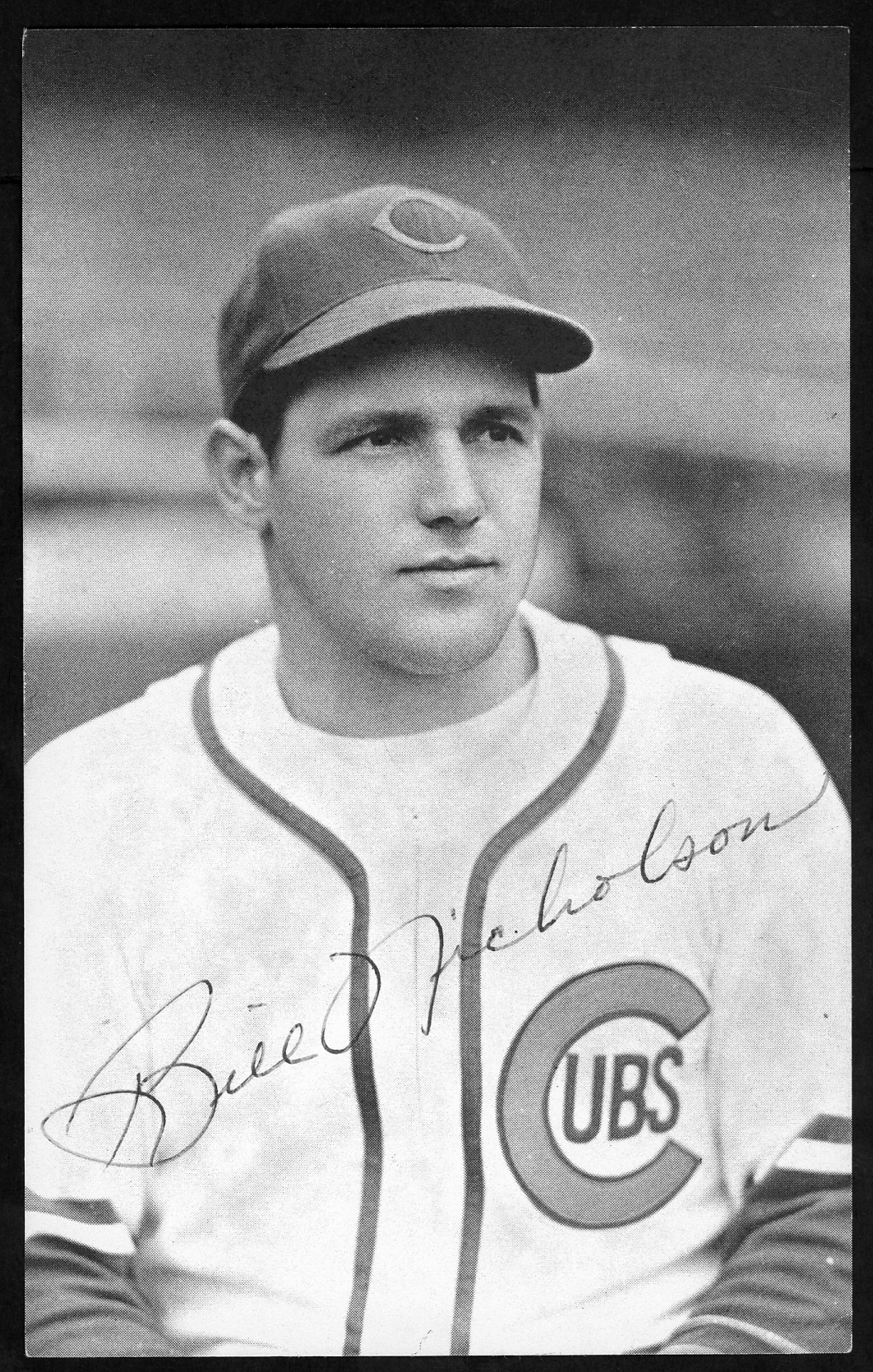 Bill Nicholson Autographed 3.5x5.5 Magazine Page Photo Chicago Cubs SKU ...