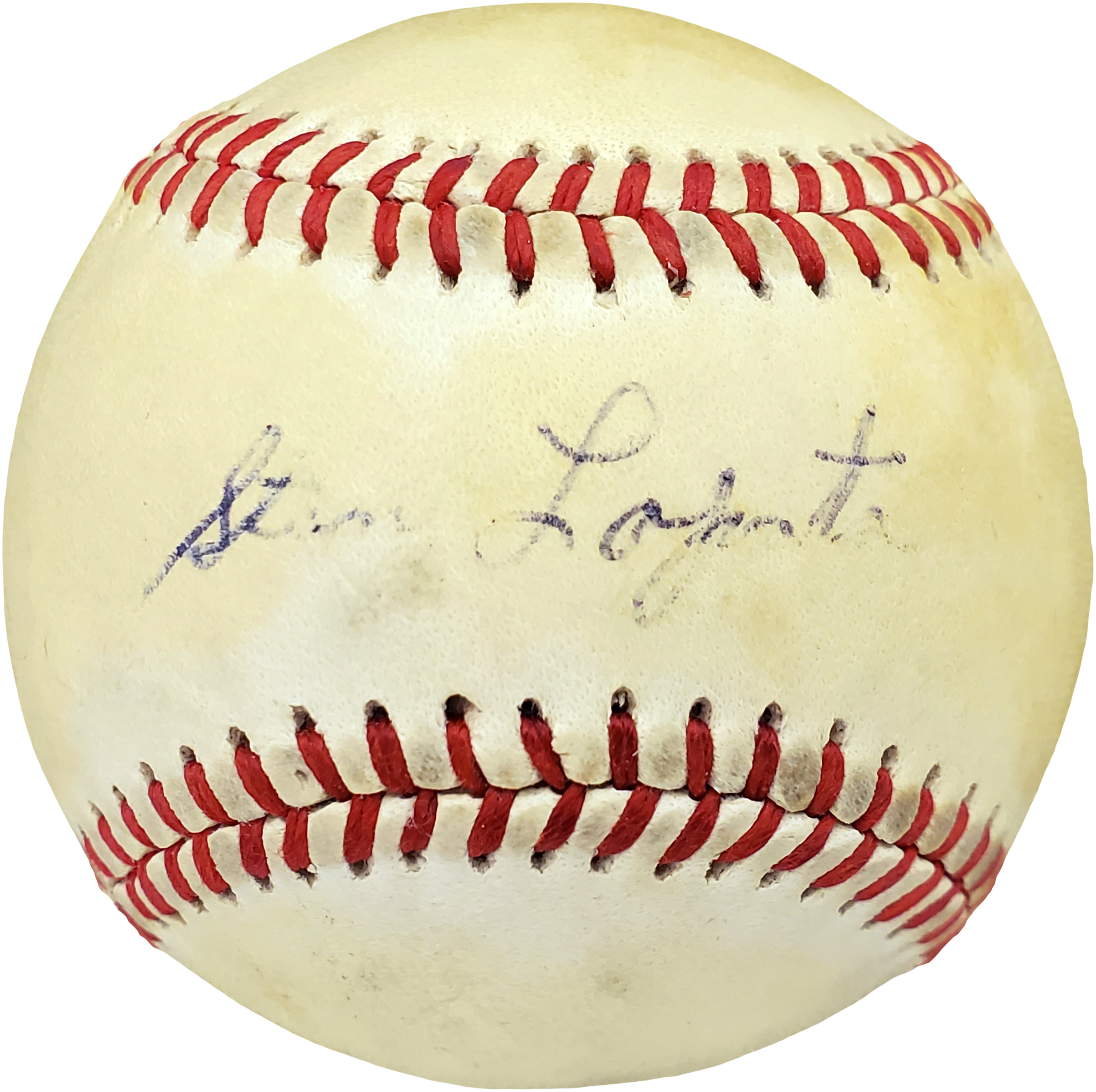 Stan Lopata Autographed Official Feeney National Baseball Philadelphia ...