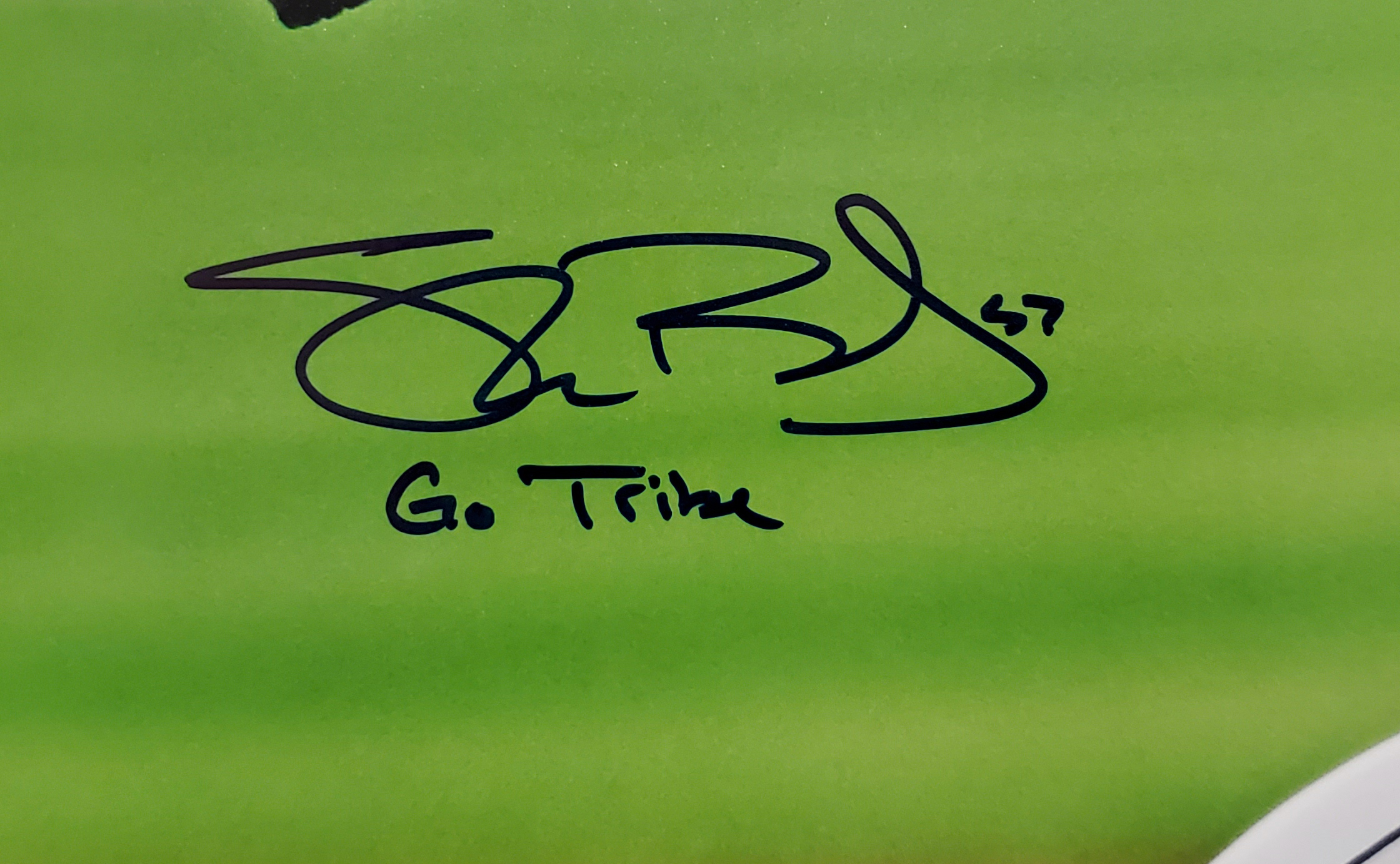 Shane Bieber Autographed 16x20 Photo Cleveland Indians "Go Tribe ...