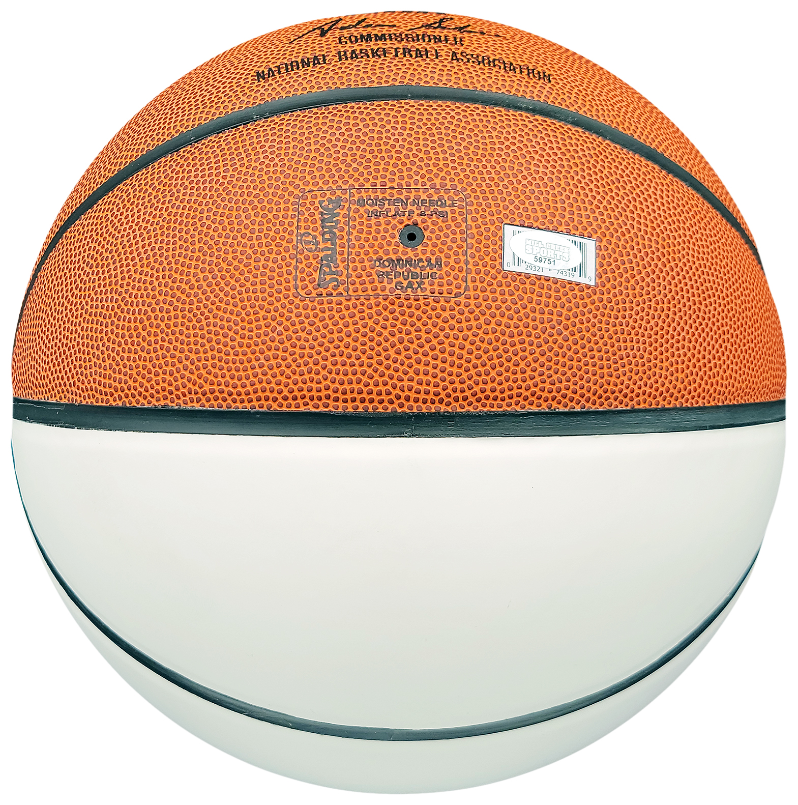 Shawn Kemp Autographed Official Spalding White Logo Basketball Seattle ...