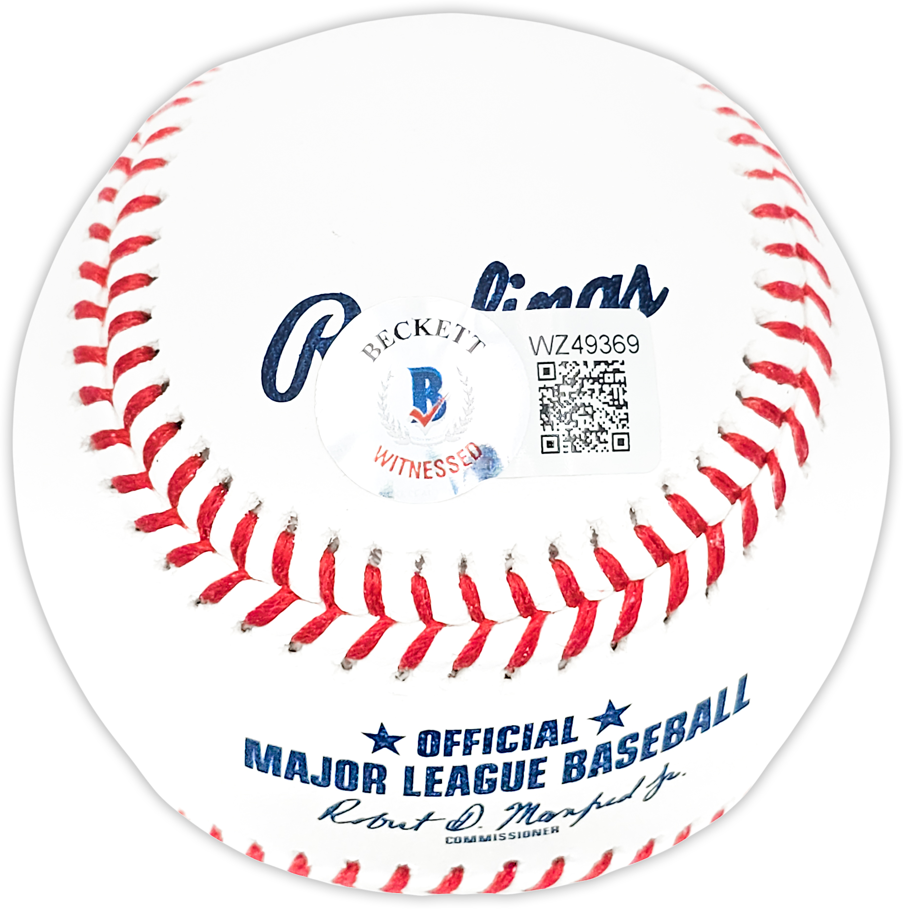 Cesar Geronimo Autographed Official MLB Baseball Cincinnati Reds "Big ...