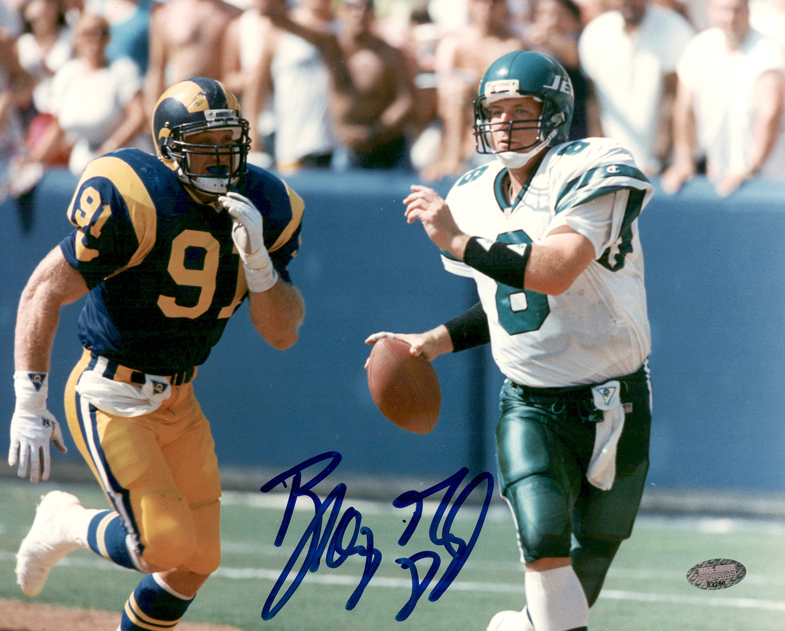 Browning Nagle Autographed 8x10 Photo Philadelphia Eagles MCS Holo ...