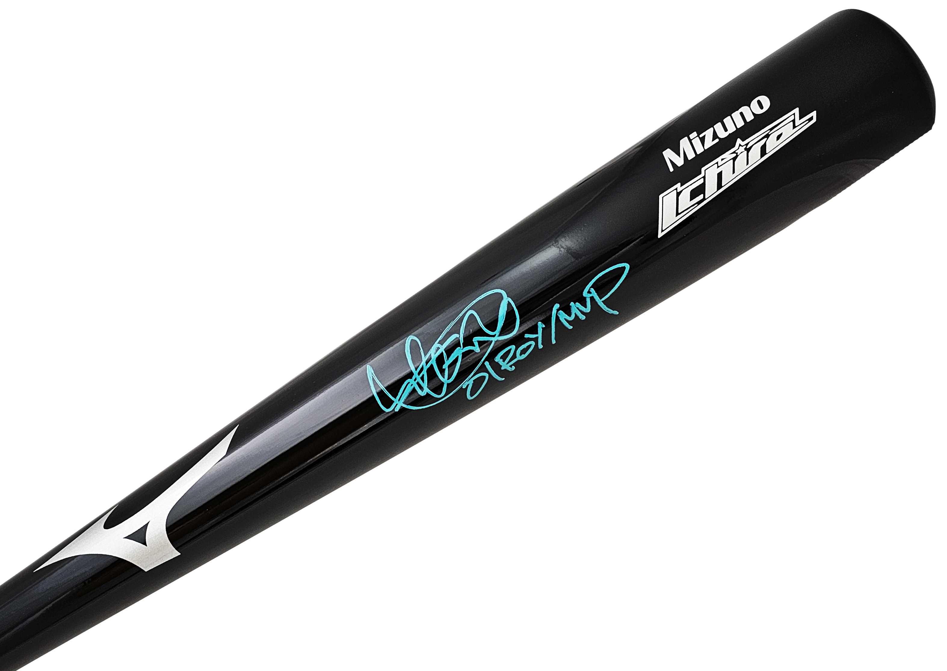 Ichiro Suzuki Autographed Black Mizuno Player Model Bat Seattle ...