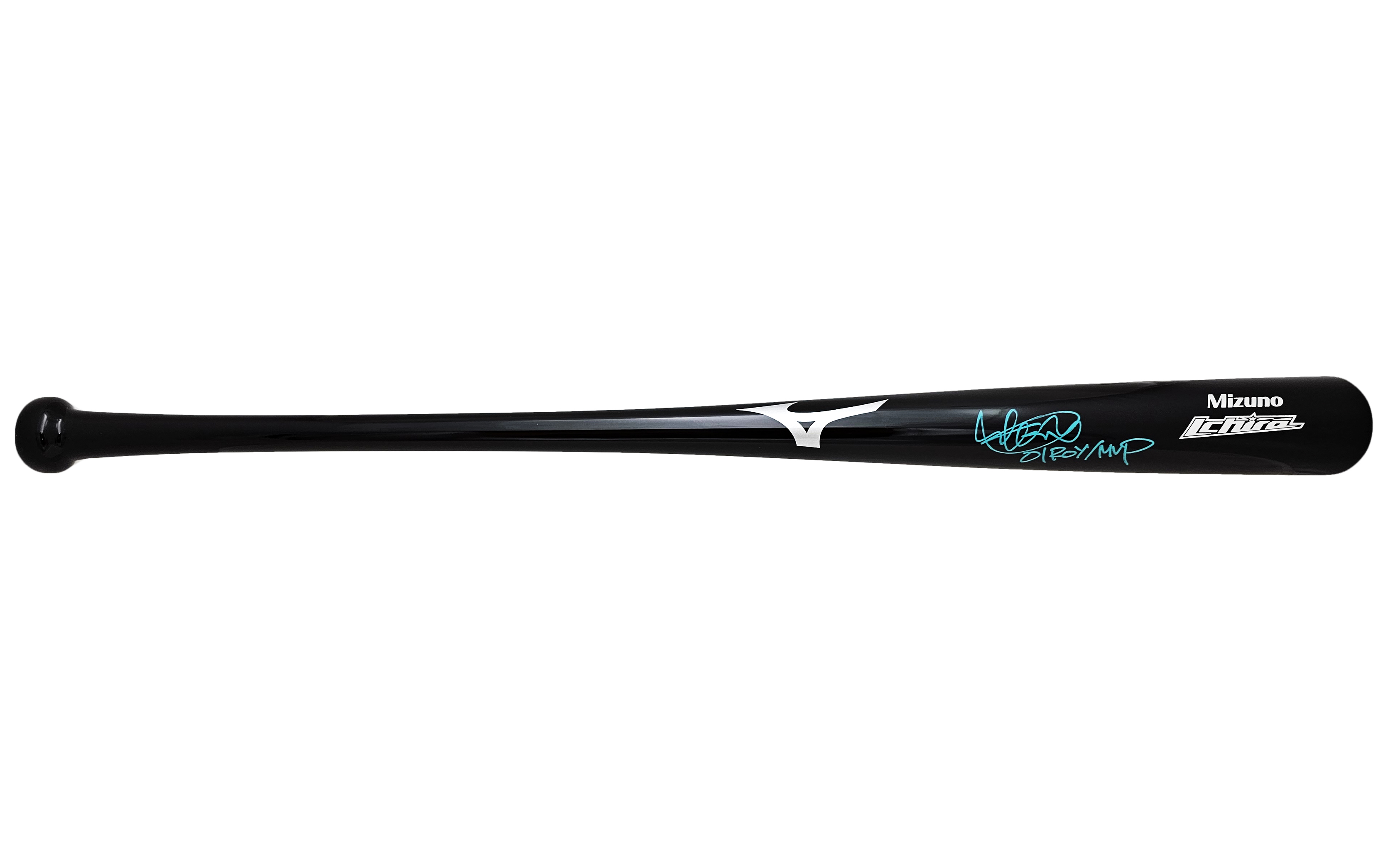 Ichiro Suzuki Autographed Black Mizuno Player Model Bat Seattle ...