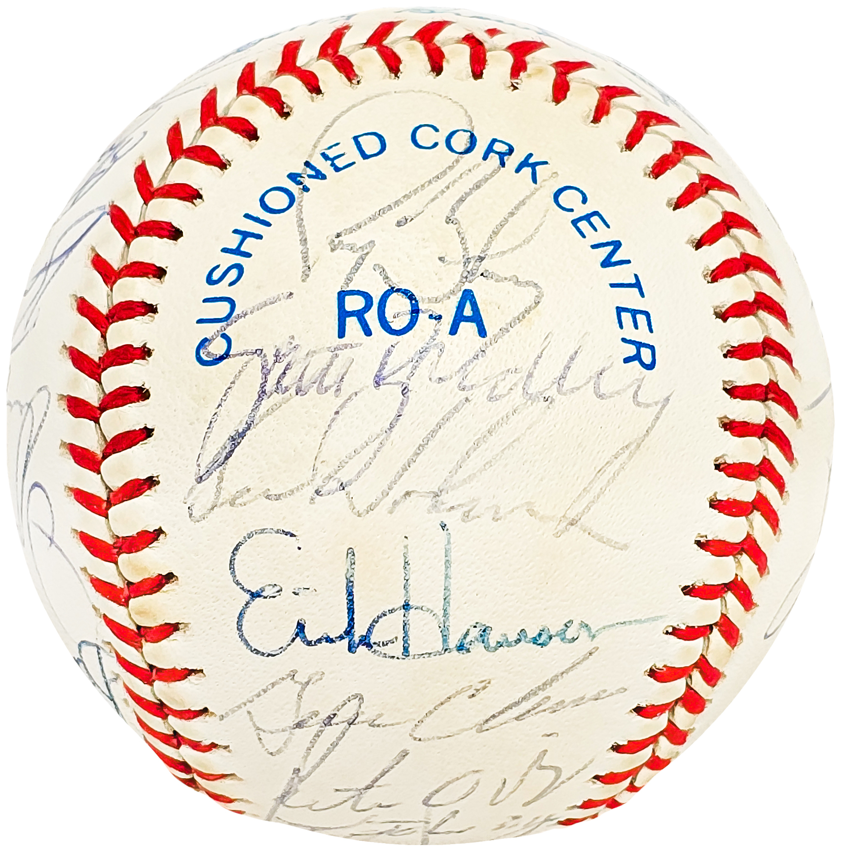 1990 Seattle Mariners Team Signed Autographed Official AL Baseball With ...