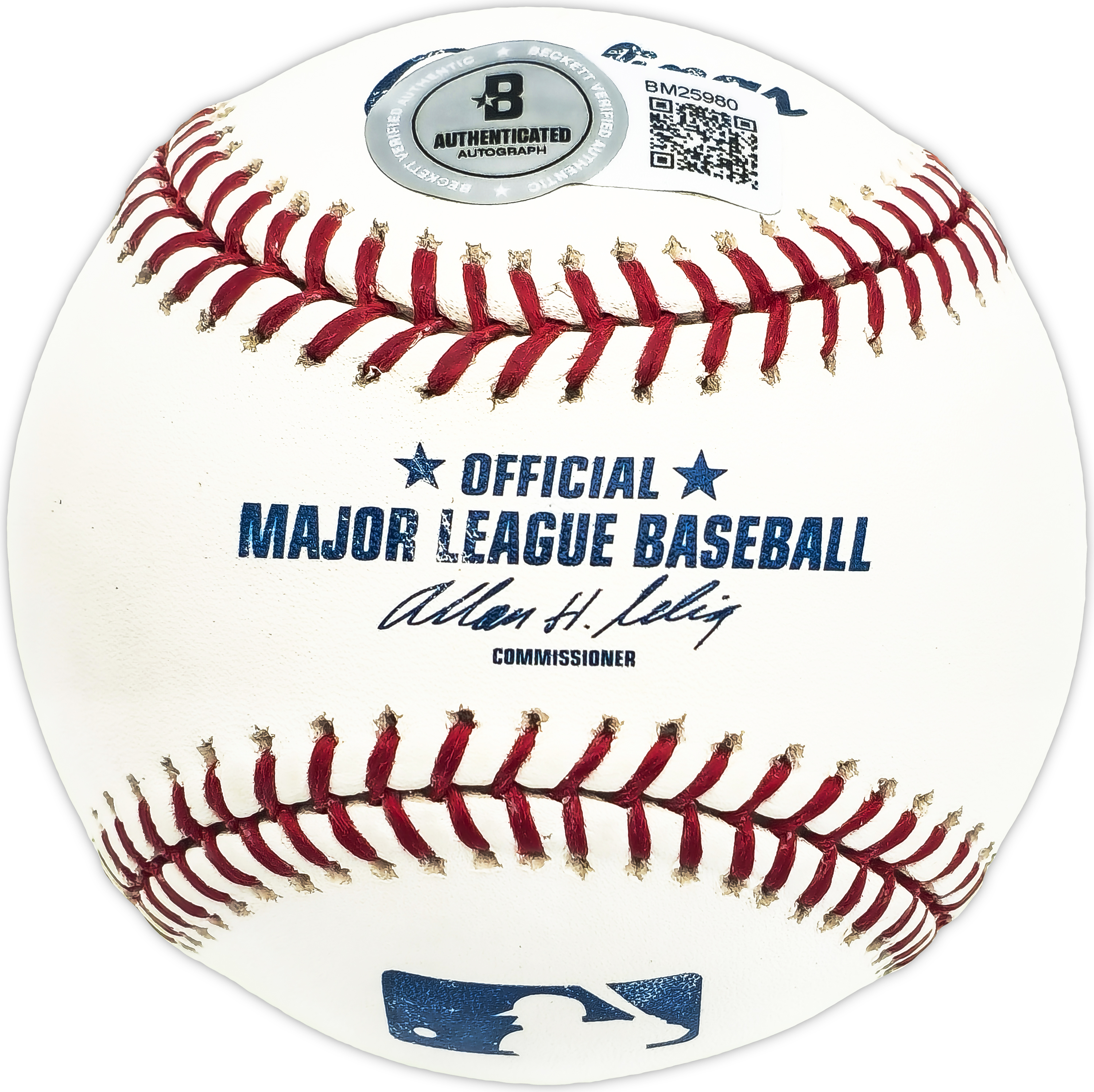 Tony Balsamo Autographed Official MLB Baseball Chicago Cubs Beckett BAS ...