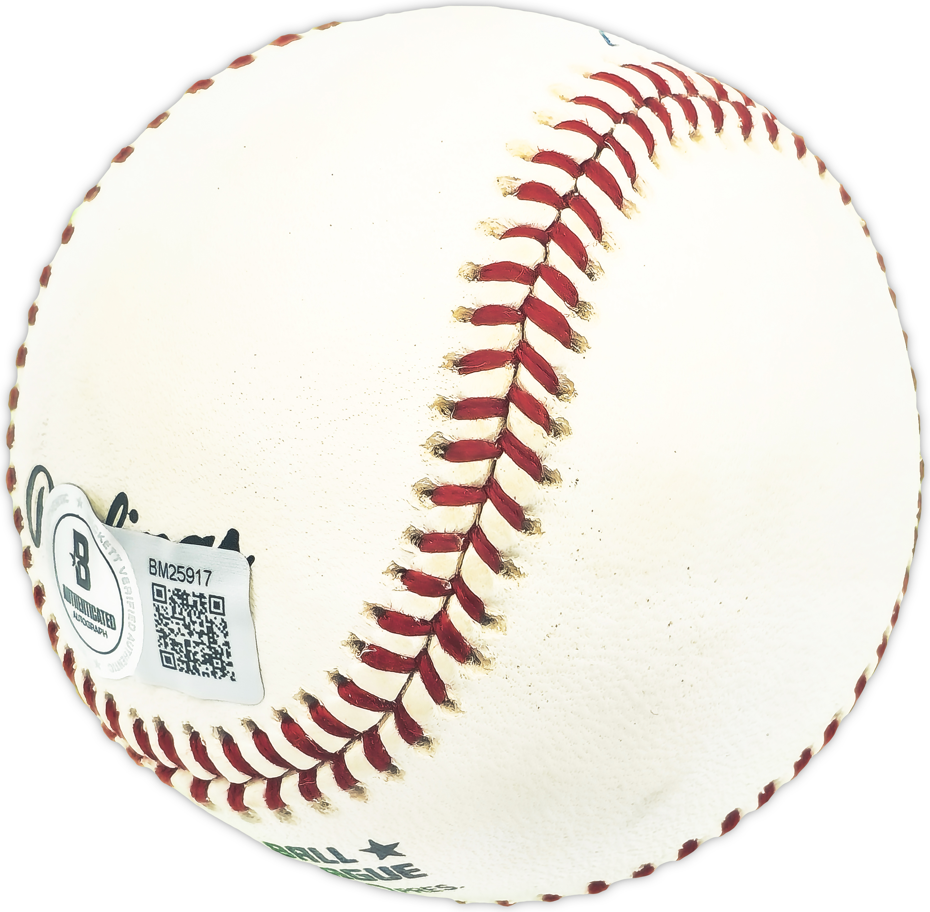 Fred Sington Autographed Official NL Baseball Brooklyn Dodgers Beckett ...
