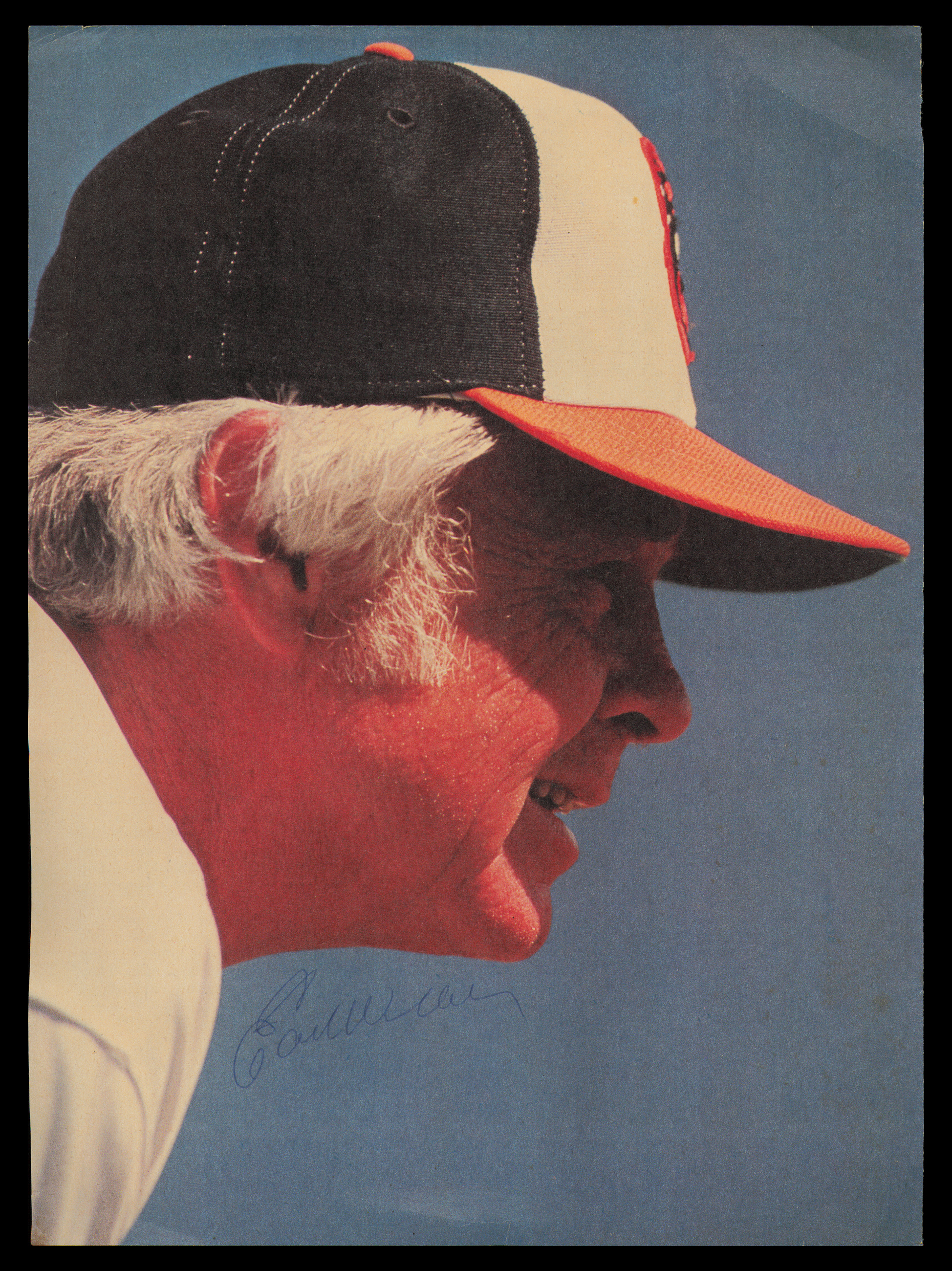 Earl Weaver Autographed 8.5x11.5 Magazine Page Photo Baltimore Orioles ...