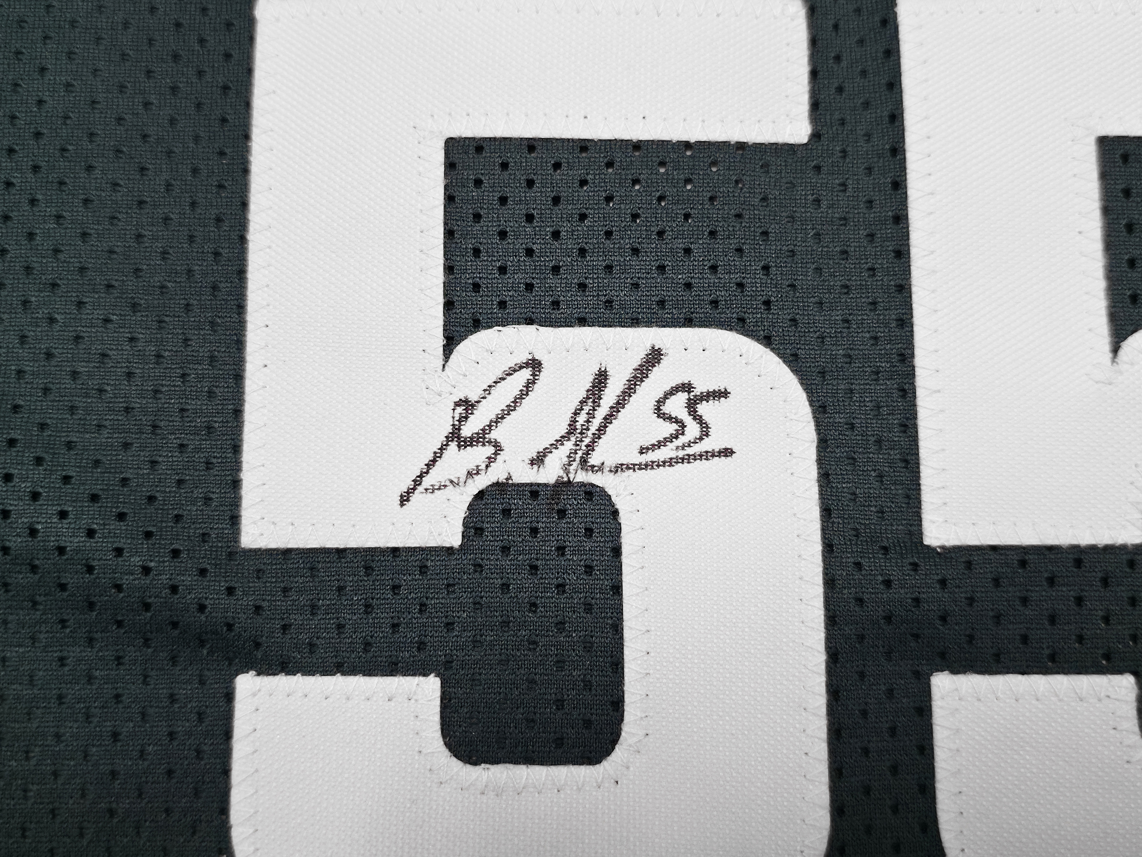 Philadelphia Eagles Brandon Graham & Milton Williams Autographed Green ...