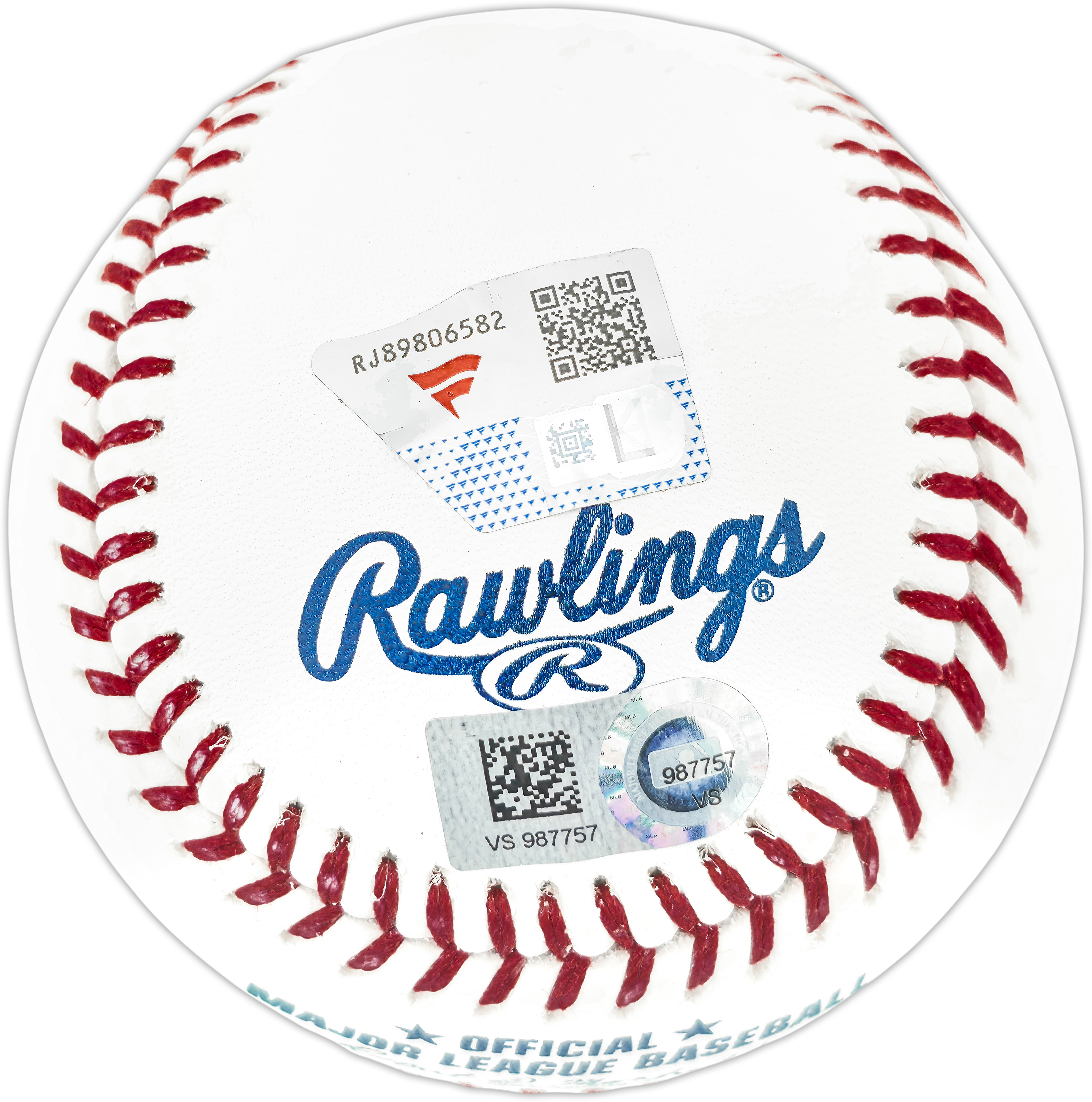 Roman Anthony Autographed Official MLB Baseball Boston Red Sox Fanatics ...