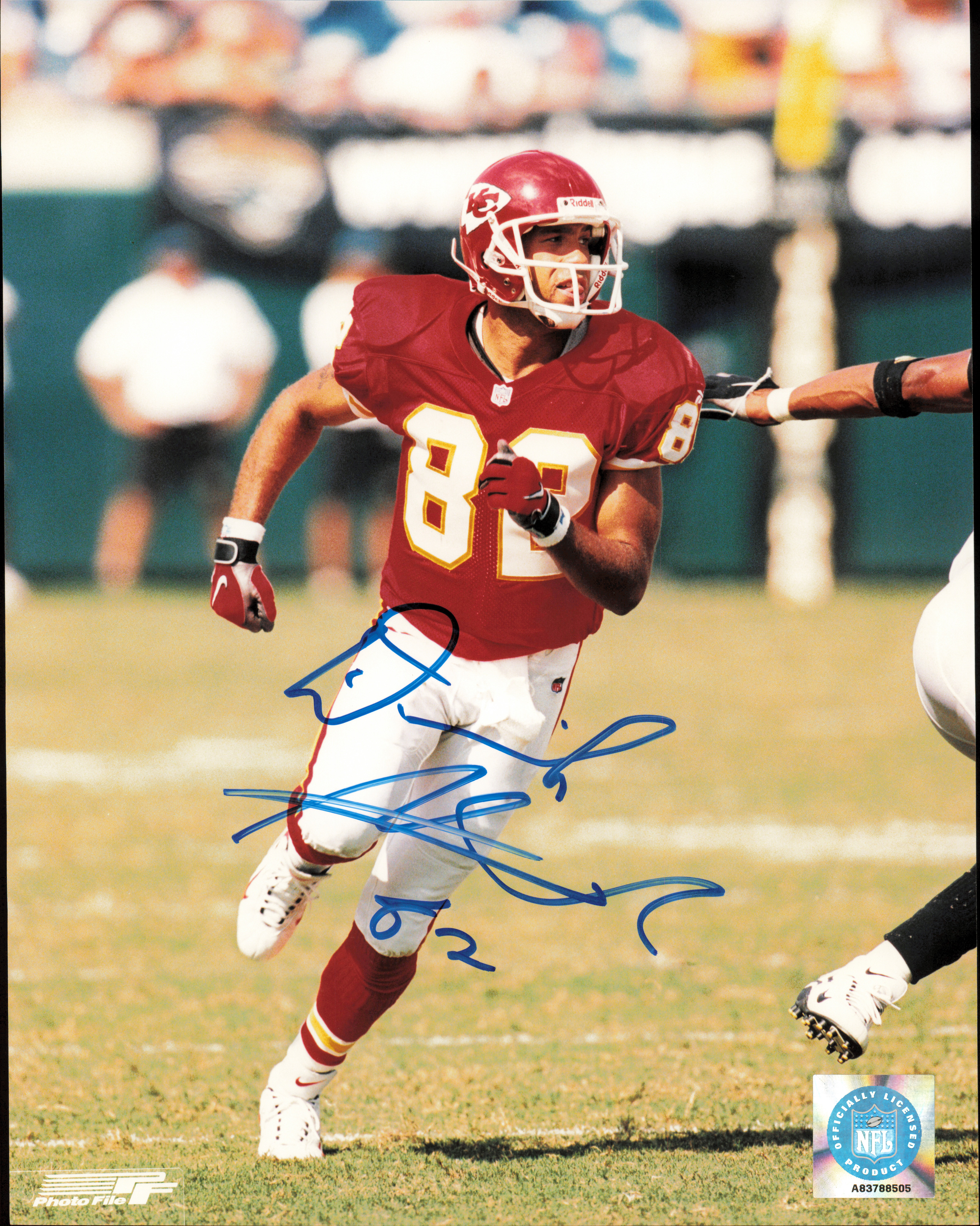 Derrick Alexander Autographed 8x10 Photo Kansas City Chiefs SKU #257353 ...