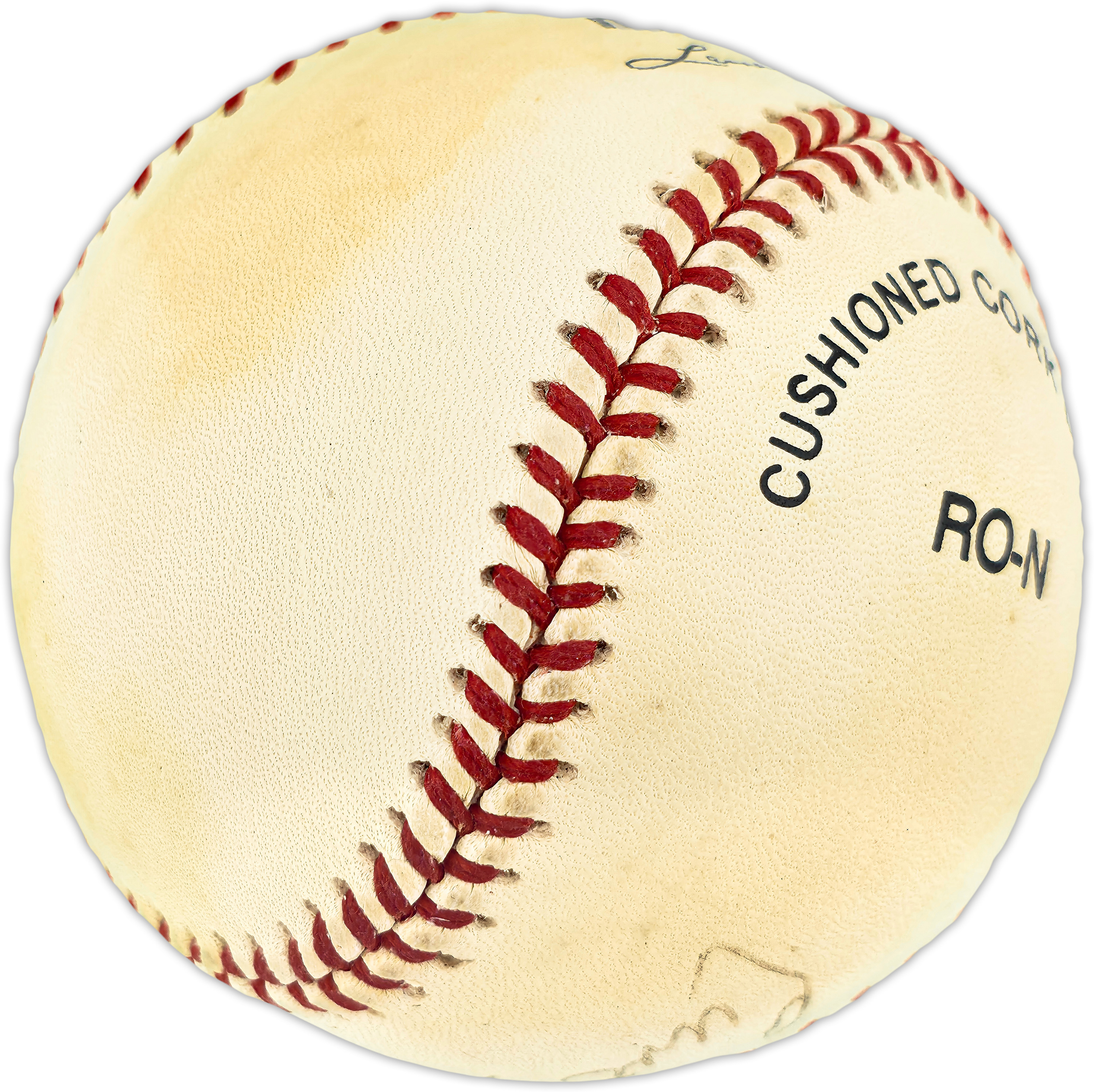 Curt Gowdy Autographed Official NL Baseball Boston Red Sox, New York ...
