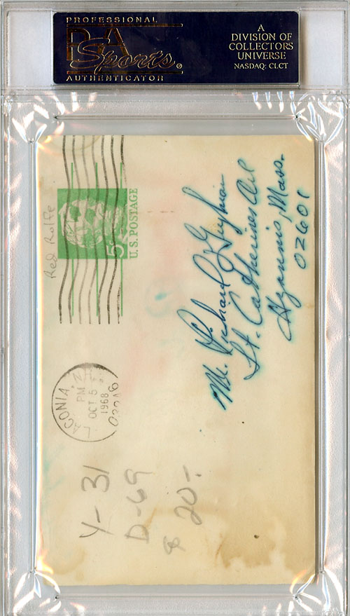 Red Rolfe Autographed 3x5 Index Card New York Yankees PSA/DNA #83408357 ...