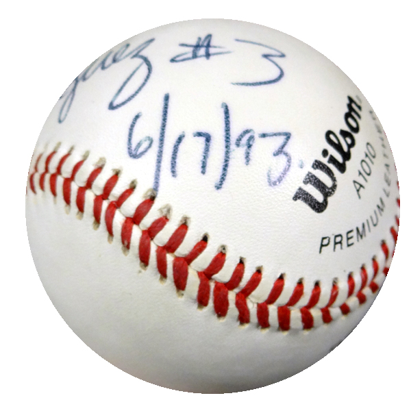 Alex Rodriguez Autographed Wilson FSL Baseball Seattle Mariners, New ...