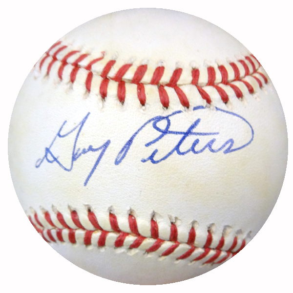 Gary Peters Autographed Official AL Baseball Boston Red Sox PSA/DNA # ...