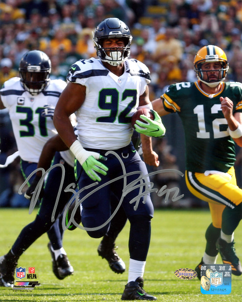 Nazair Naz Jones Autographed 8x10 Photo Seattle Seahawks In Silver MCS ...