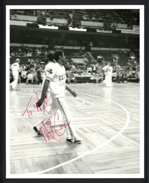 M.L. ML Carr Autographed 8x10 Photo Boston Celtics "To Mel" Vintage SKU ...