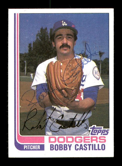Bobby Castillo Autographed 1982 Topps Card #48 Los Angeles Dodgers SKU ...