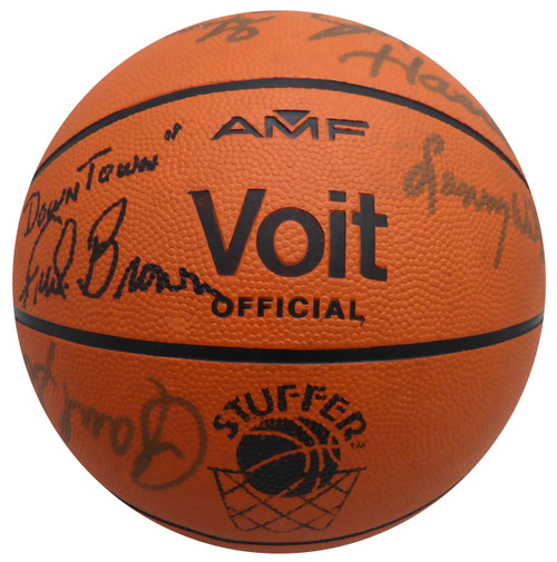1978-79 NBA Champions Seattle Supersonics Autographed Basketball With ...