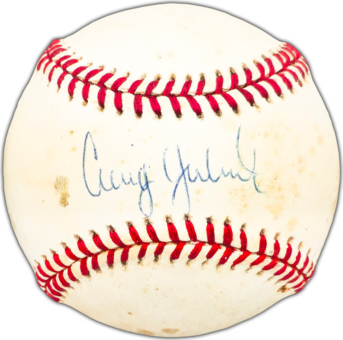 Craig Grebeck Autographed Official AL Baseball Boston Red Sox, Chicago ...