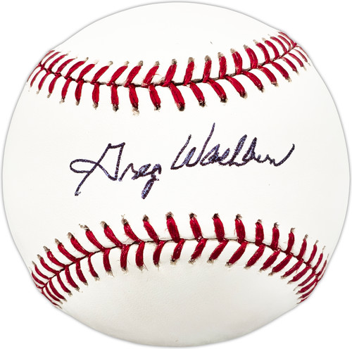 Greg Washburn Autographed Official MLB Baseball California Angels SKU ...