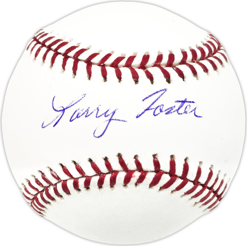 Larry Foster Autographed Official MLB Baseball Detroit Tigers Beckett ...