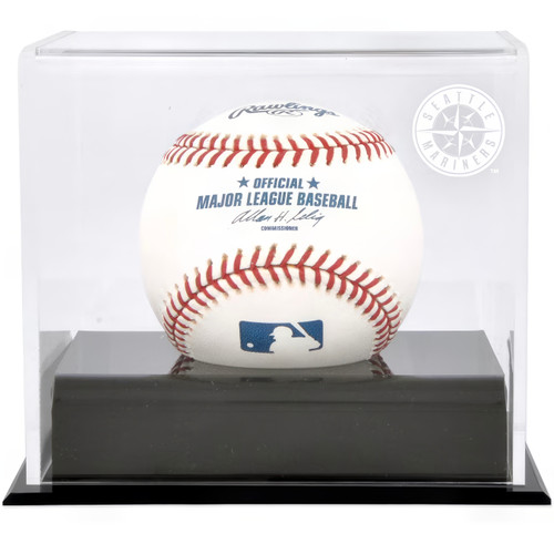 Seattle Mariners Fanatics Authentic Baseball Cube Logo Display Case ...