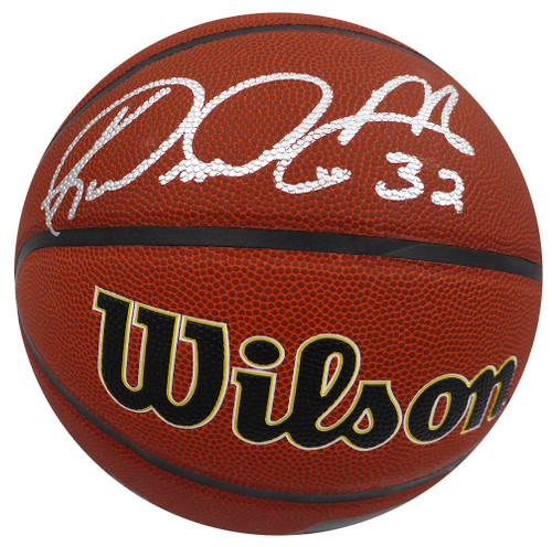 Karl Malone & John Stockton Autographed Wilson Basketball Utah Jazz ...