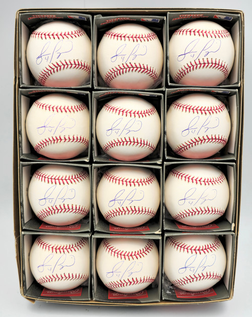 Jose Lopez Autographed Official MLB Baseball Seattle Mariners 12 Count ...
