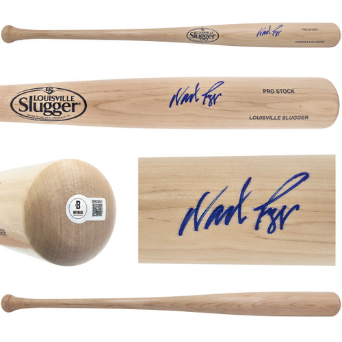 Wade Boggs Autographed Blonde Louisville Slugger Pro Stock Baseball Bat ...