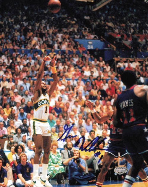 Gus Williams Autographed 8x10 Photo Seattle Supersonics MCS Holo #87349 ...