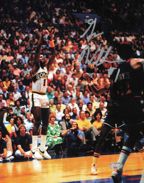 Gus Williams Autographed 8x10 Photo Seattle Supersonics MCS Holo #87351 ...