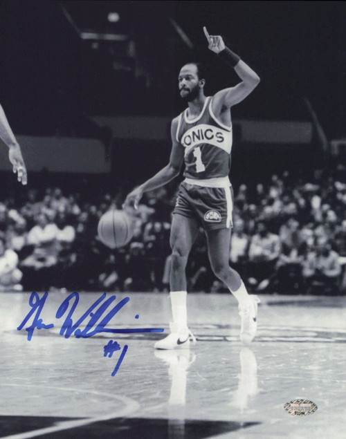 Gus Williams Autographed 8x10 Photo Seattle Supersonics MCS Holo #87366 ...