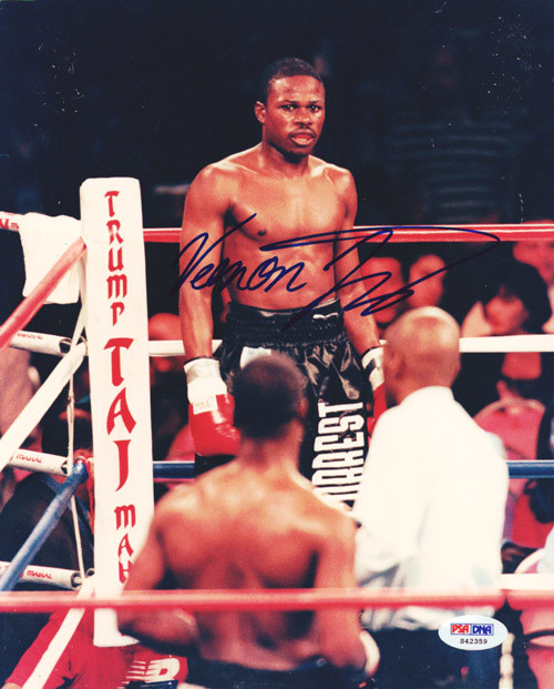 Vernon Forrest Autographed 8x10 Photo PSA/DNA #S42359 - Mill Creek Sports