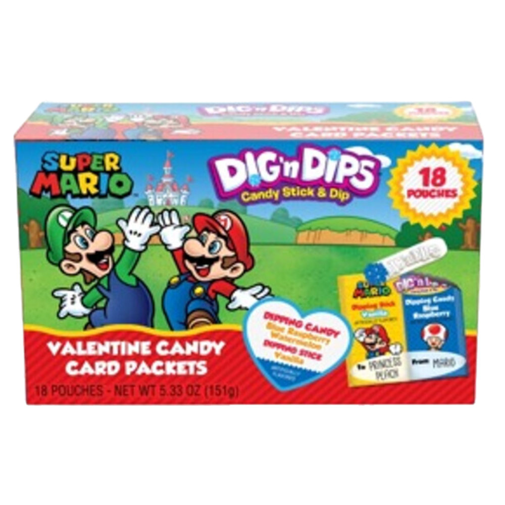 Super Mario Dig 'n Dips - Box (18) - Vast Inc