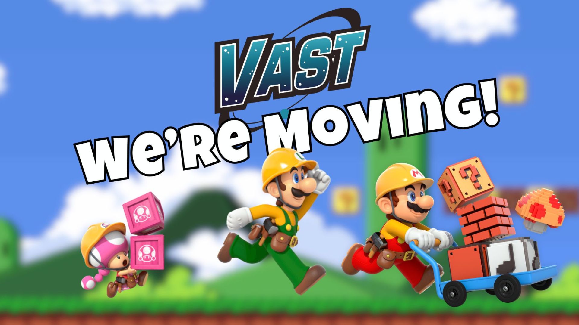 (UPDATE: 06/19) Notice of Office Relocation - We're Moving! - Vast Inc