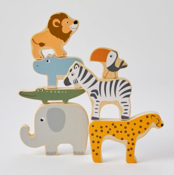 Wooden Animal Stacker