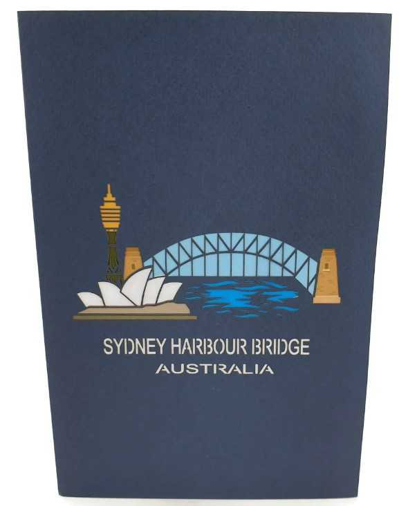 Sydney Harbour Bridge Pop-Up Card