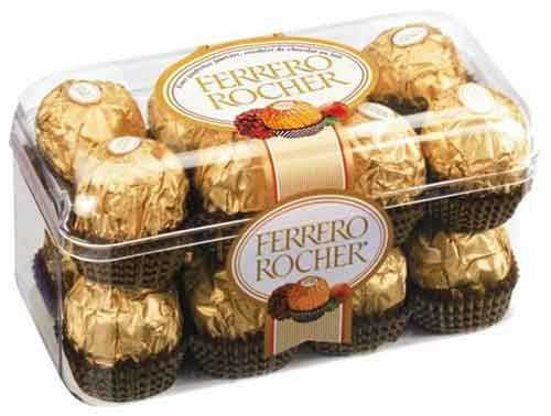 Ferrero Chocolates Ferrero Rocher Chocolates in our hampers