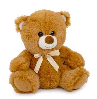 Small Brown Teddy Bear Toby 15cm - Perfect for Babies & Kids