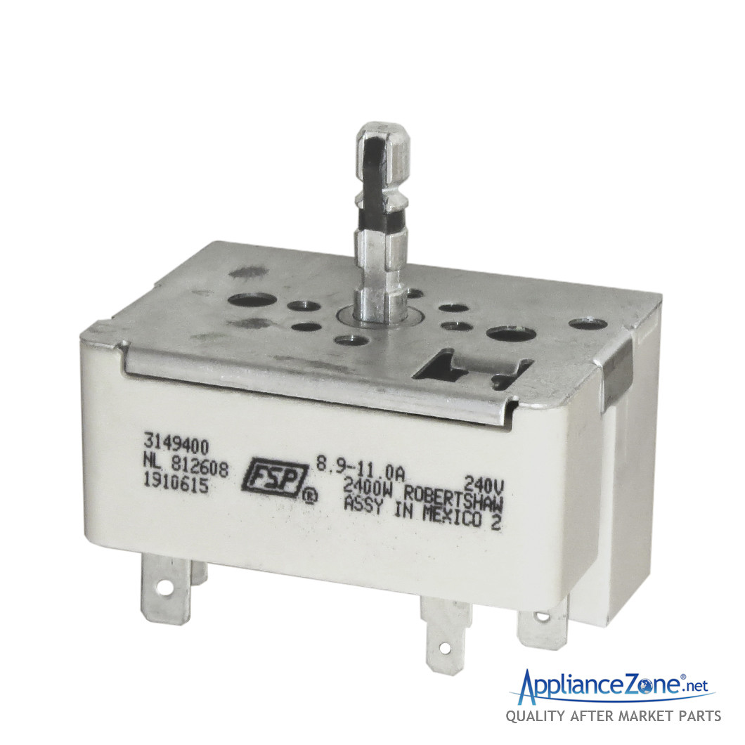 Replacement 3149400 Range Infinite Switch for Whirlpool / Maytag ...