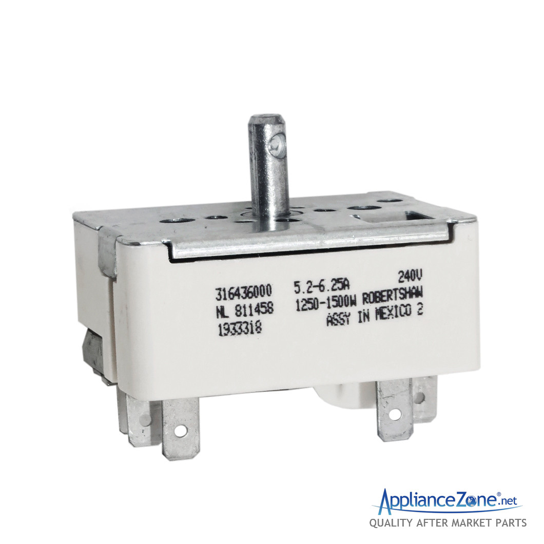 Replacement 316436000 Range Infinite Switch for Frigidaire / Electrolux ...